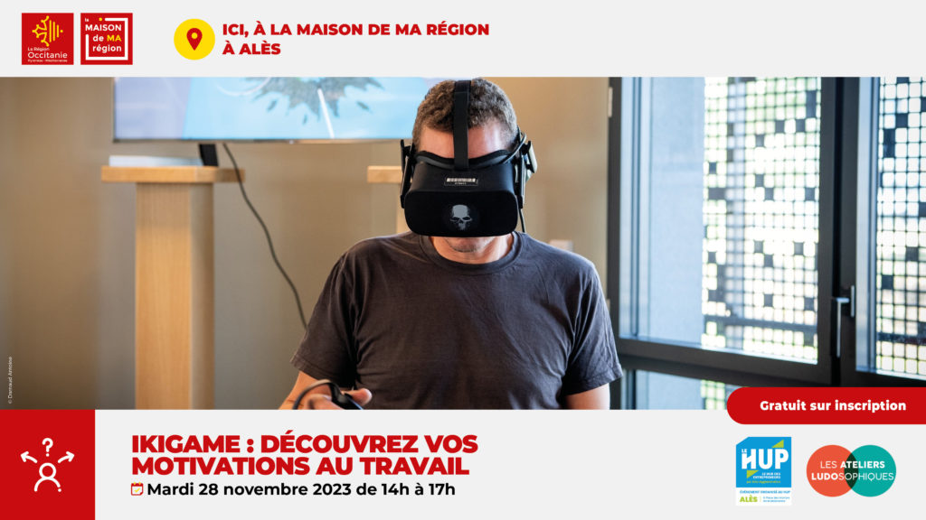 Atelier Ikigame "Découverte de vos motivations au travail" - Le Hup